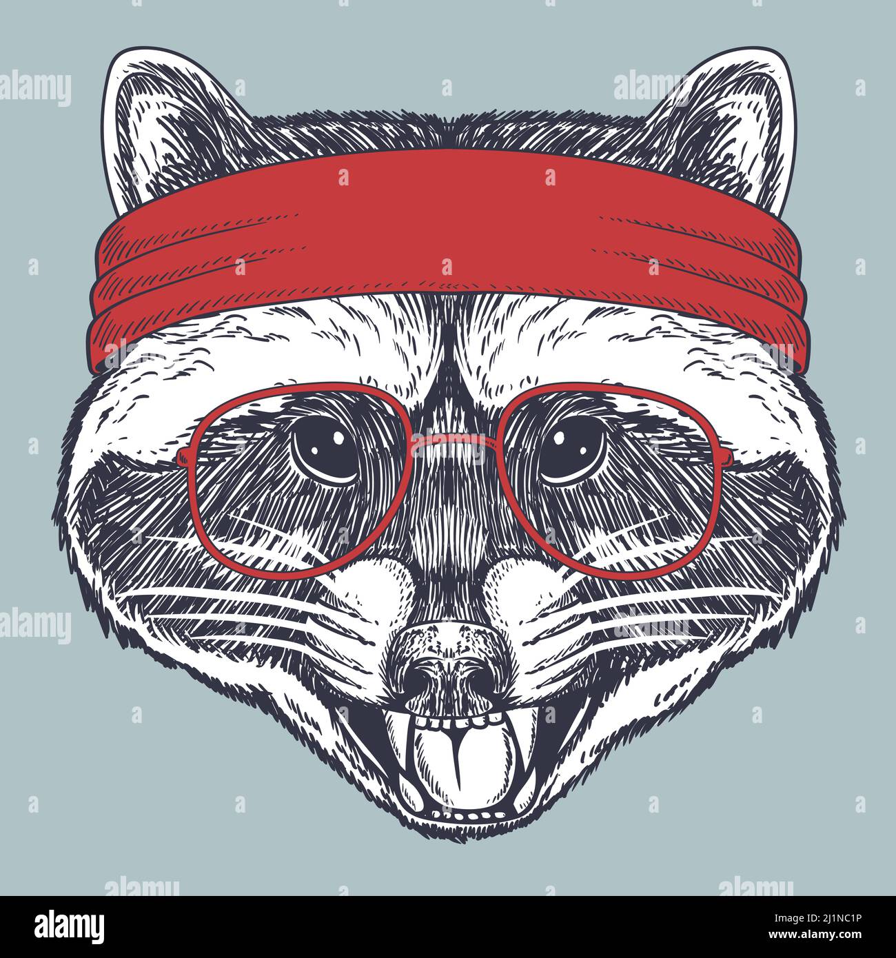 Red bandana Stock Vector Images - Alamy
