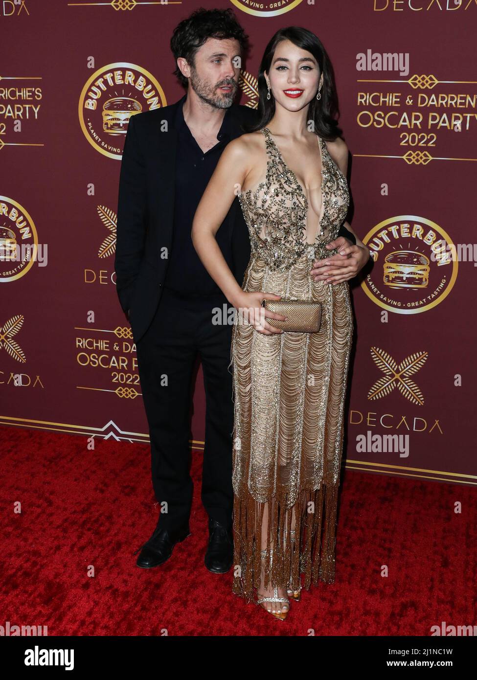 BEL AIR, LOS ANGELES, CALIFORNIA, USA - MARCH 26: Actor Casey Affleck ...
