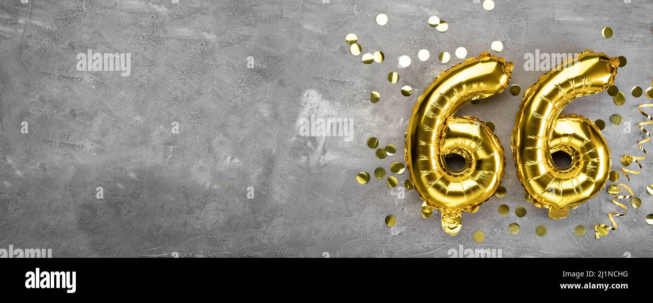 Balloon number 66 hi-res stock photography and images - Alamy