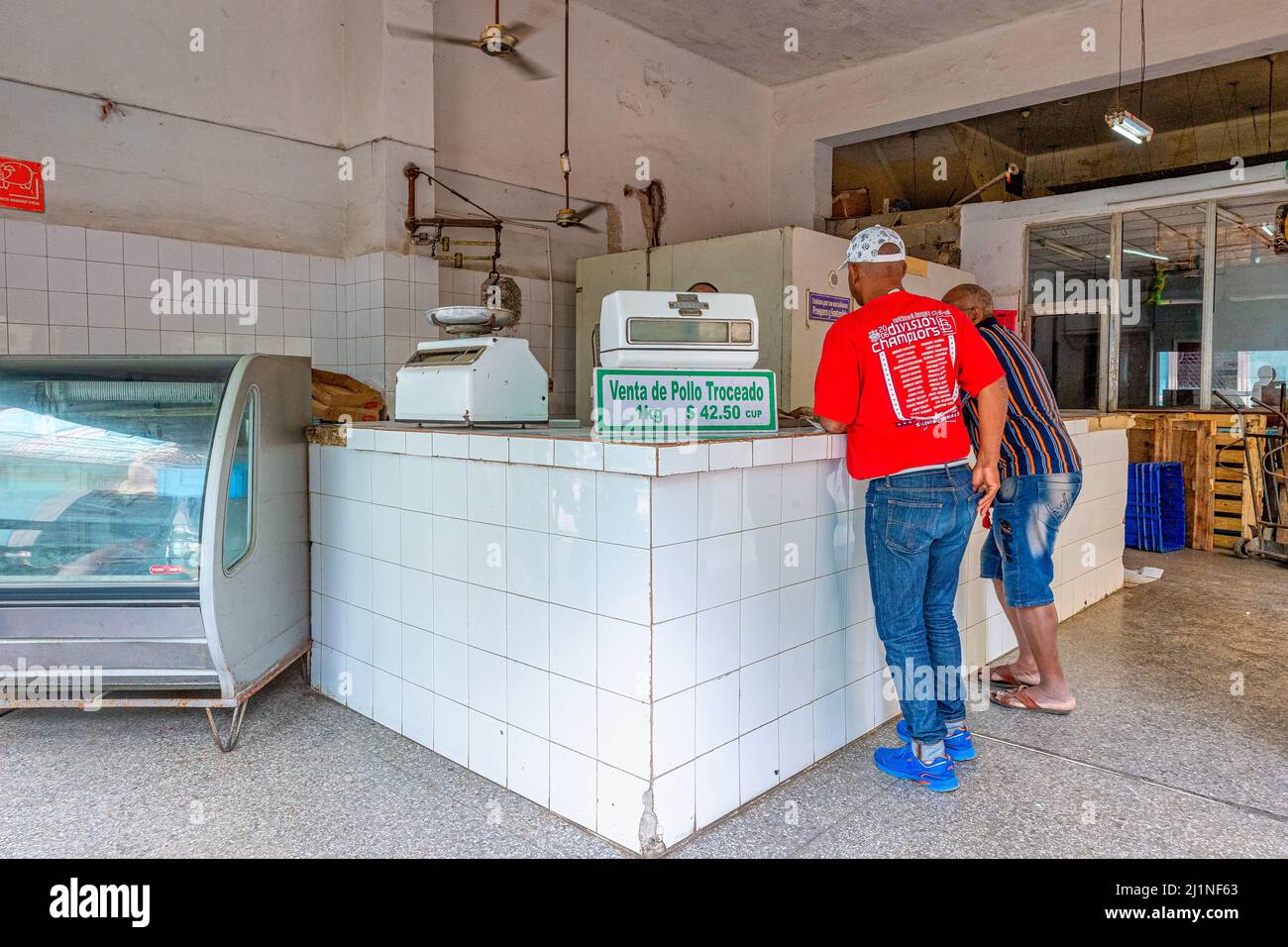 Havana cuba butcher hi-res stock photography and images - Alamy