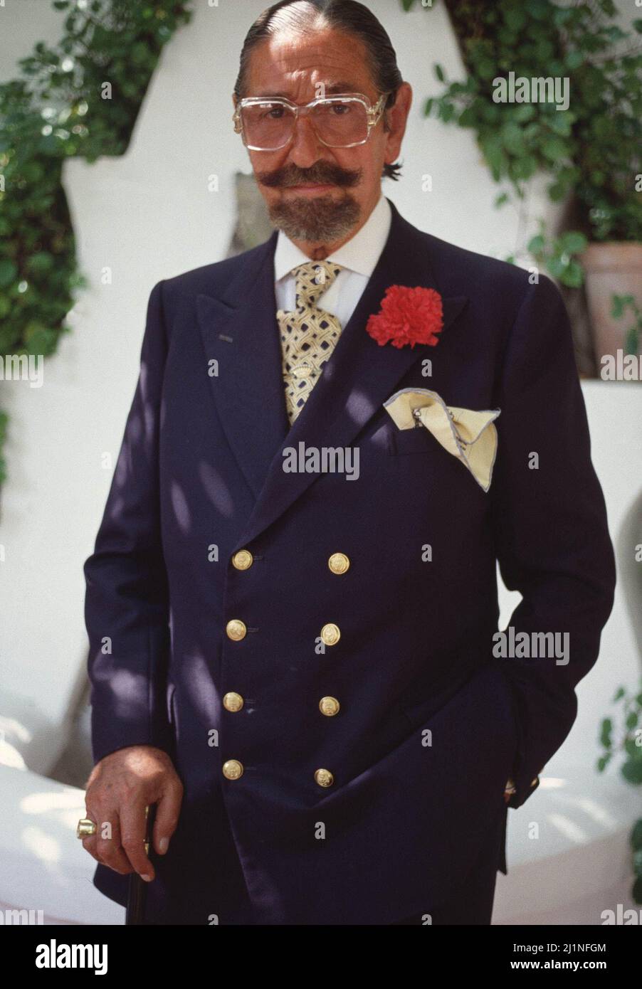 MORA Y ARAGON , JAIME. ACTOR DE CINE ESPAÑOL. FOTO DEL AÑO 1991 Stock ...