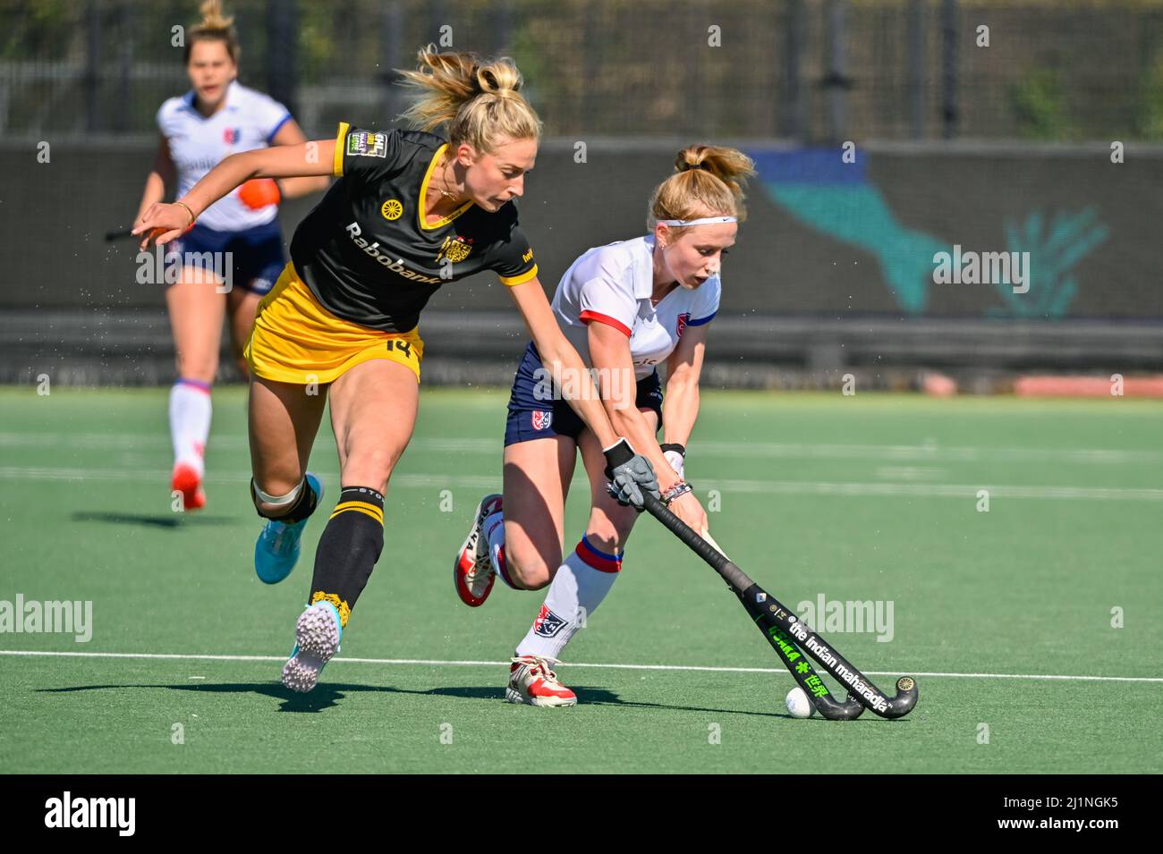 DEN BOSCH, 27-03-2022, HC Den Bosch, Hockey Hoofdklasse Dames, Seizoen ...