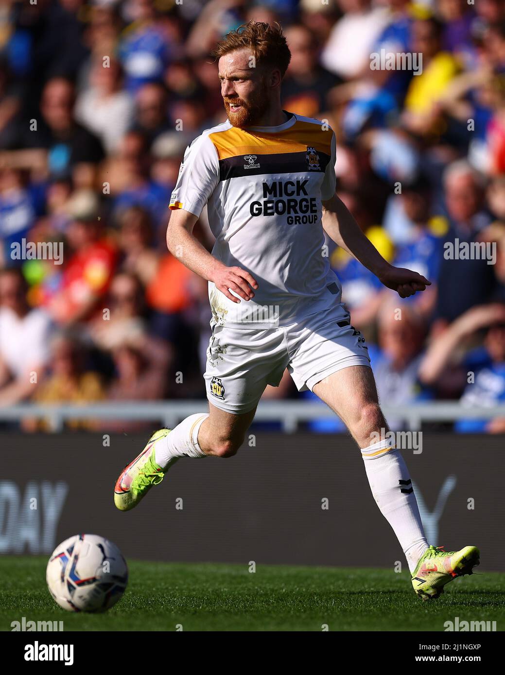 Cambridge United's James Brophy during the Sky Bet League One match at ...