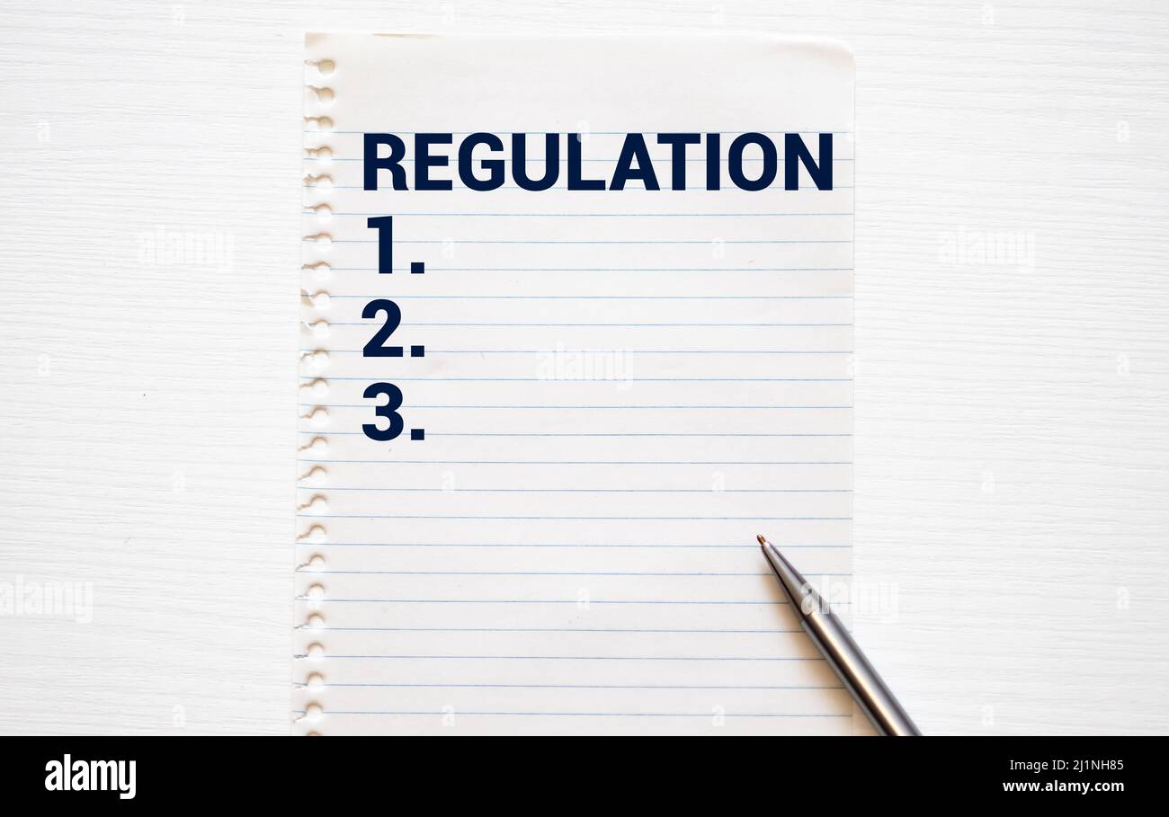 Word writing text New Regulations. Business concept for rules made ...