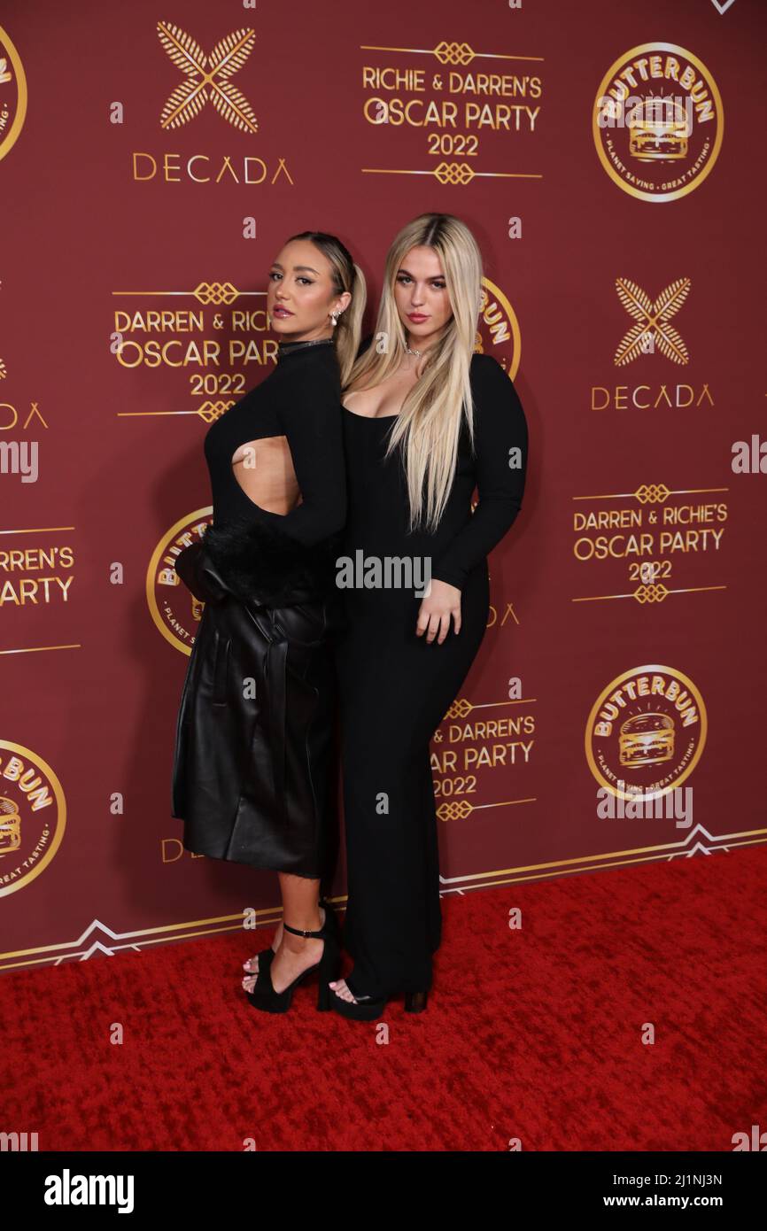 Kate Haralson and Tate Haralson arrive at Darren Dzienciol and Richie ...