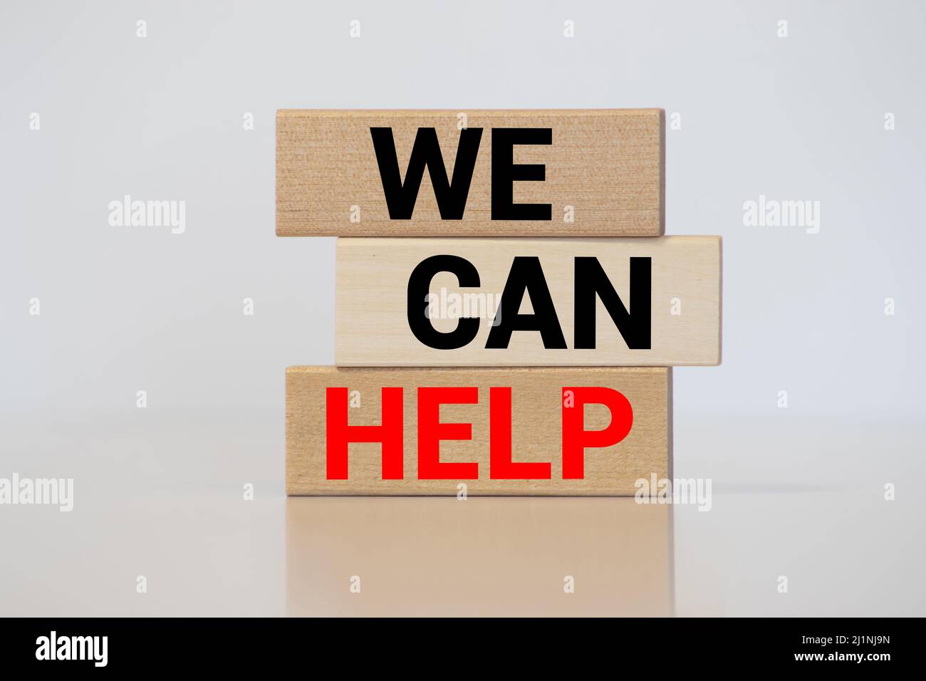 We can help blocks word hi-res stock photography and images - Alamy