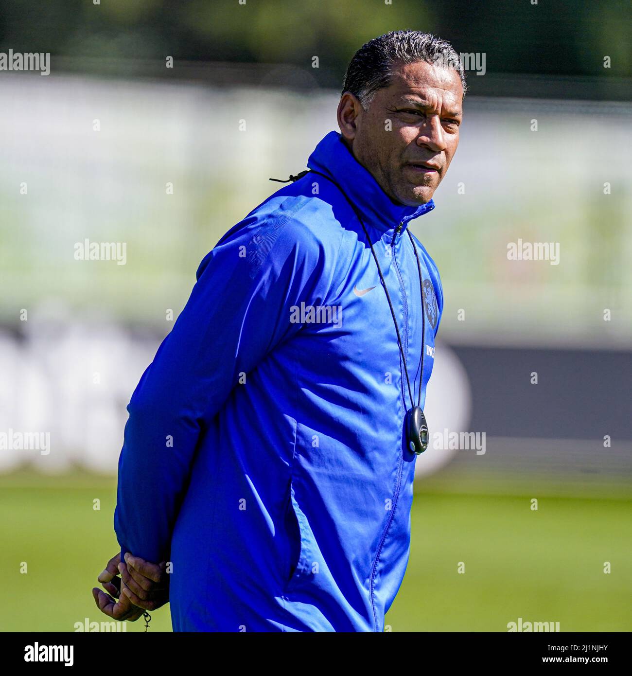 ZEIST, NETHERLANDS - MARCH 27: assistant coach Henk Fraser of The ...