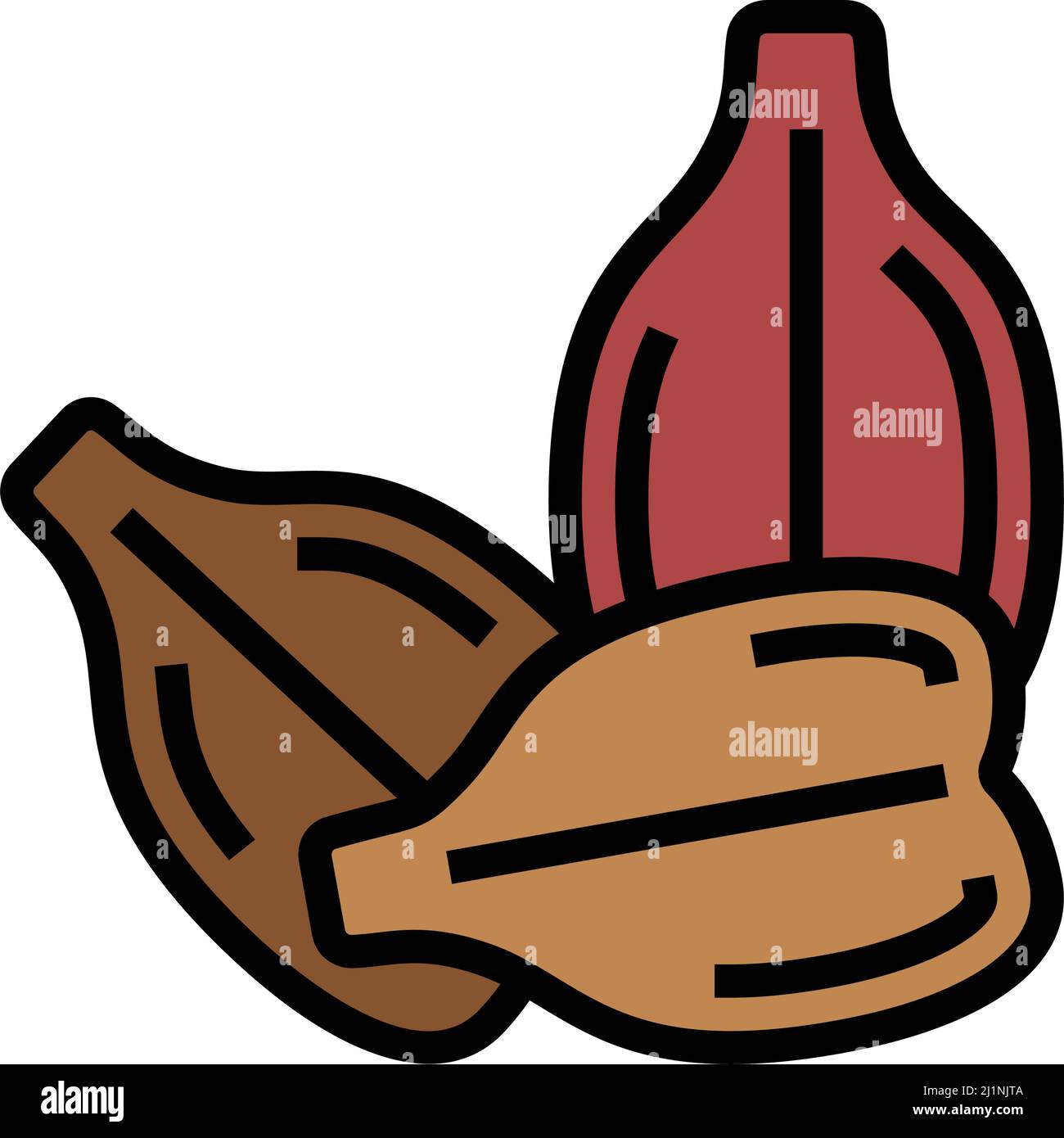 grape seed color icon vector illustration Stock Vector Image & Art - Alamy