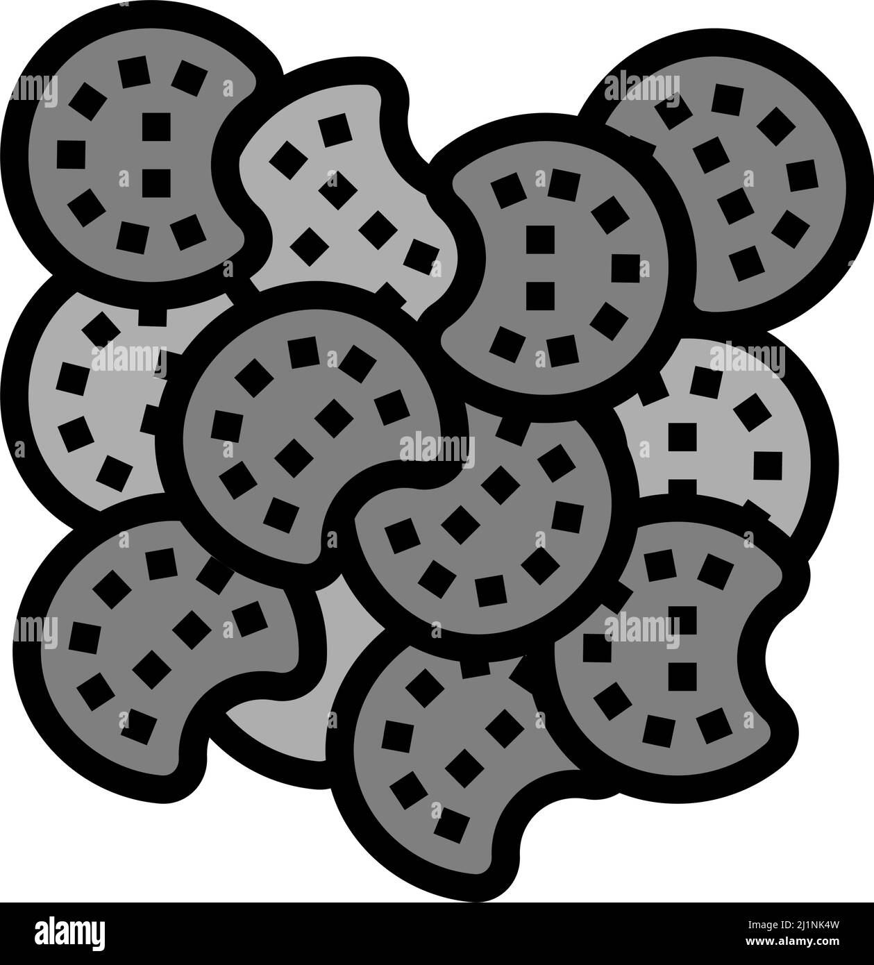 poppy seed color icon vector illustration Stock Vector Image & Art - Alamy