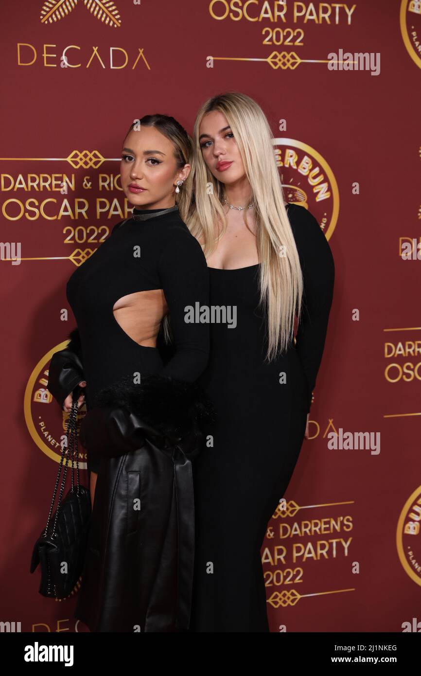 Kate Haralson and Tate Haralson arrive at Darren Dzienciol and Richie ...