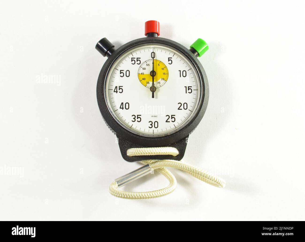 Vintage stopwatch isolated on white background Stock Photo - Alamy