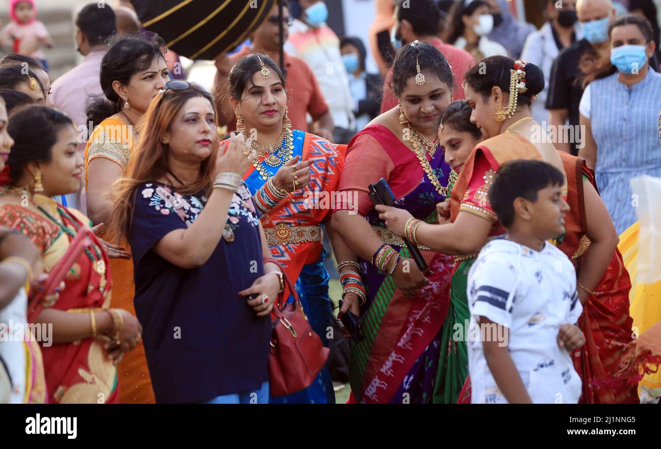 March 26, 2022, Doha, Qatar: The Indian community festival â€˜Passage ...