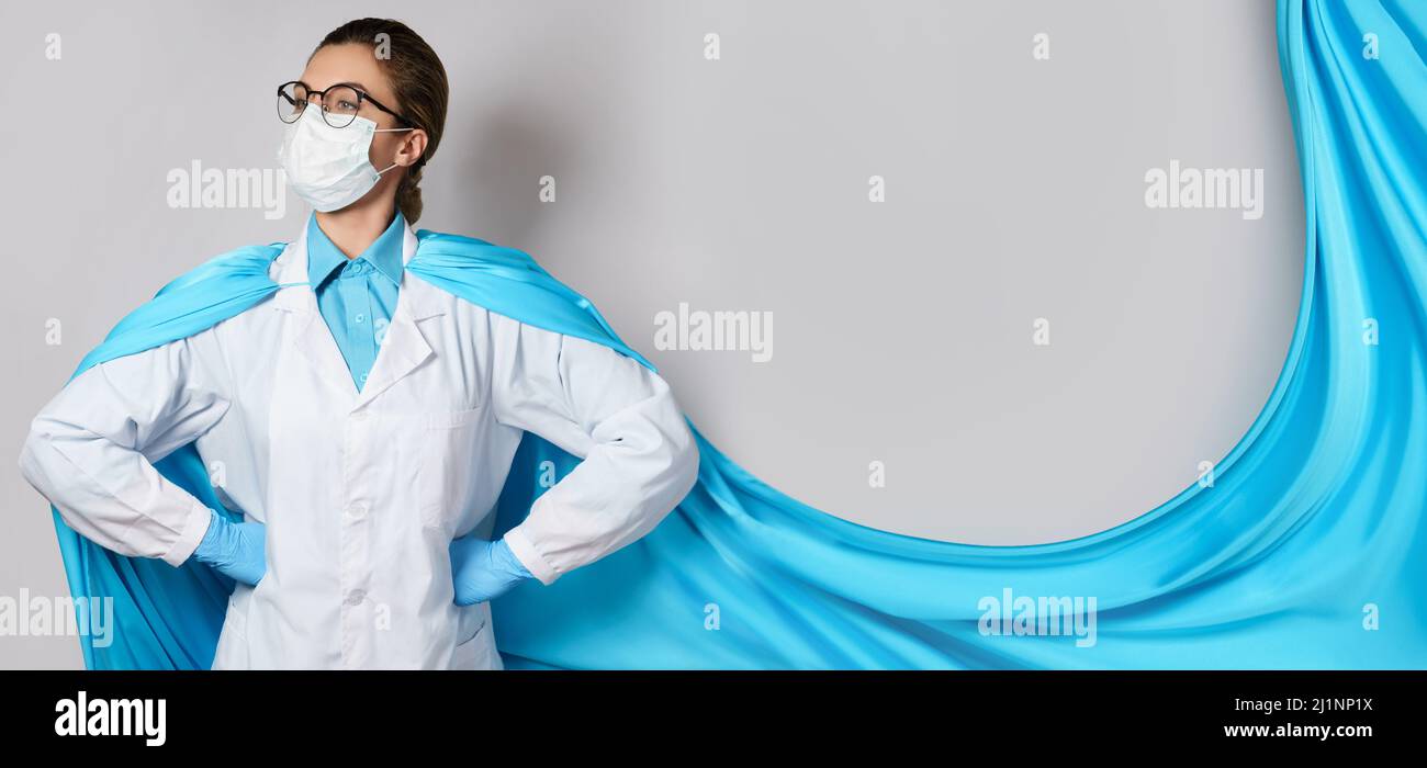 Brave female superhero doctor will helping us in battle against the ...