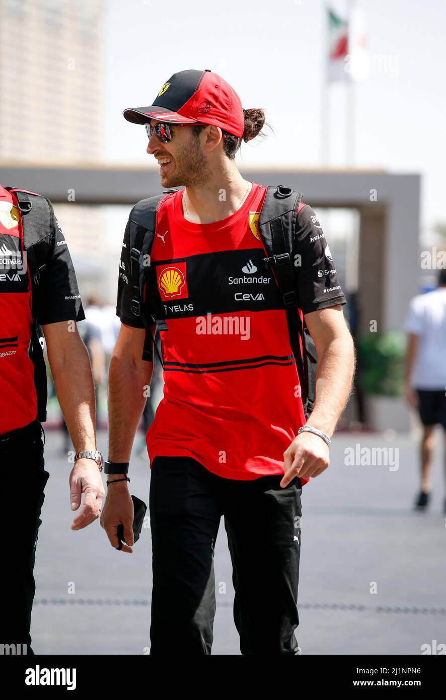GIOVINAZZI Antonio (ita), Scuderia Ferrari F1-75 reserve and test ...