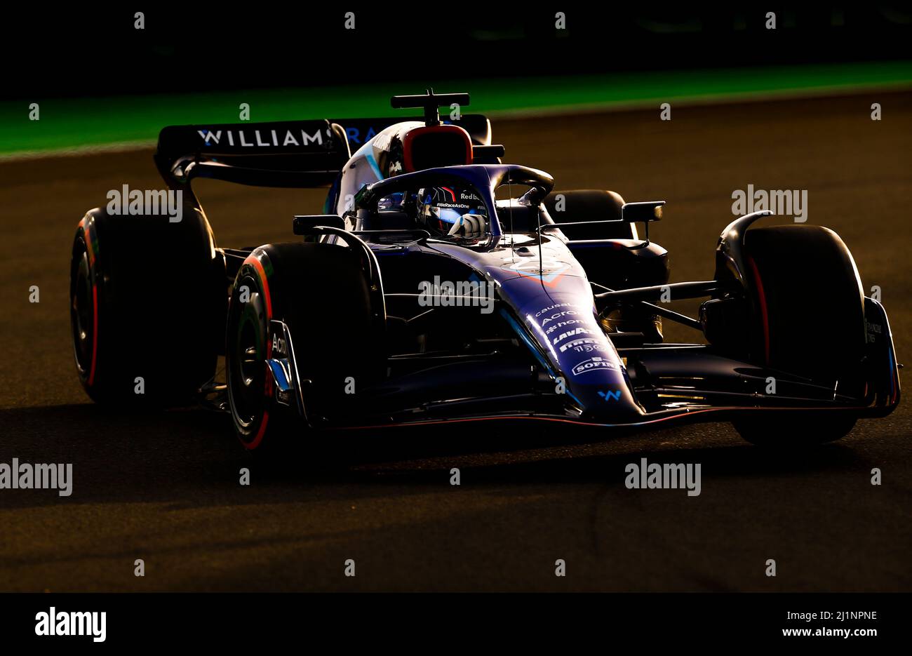 23 ALBON Alexander (tha), Williams Racing FW44, action during the ...