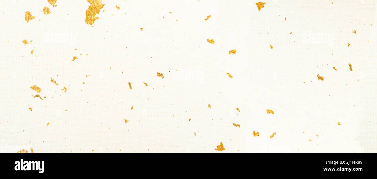 The Paper with gold sheet texture as background Stock Photo - Alamy