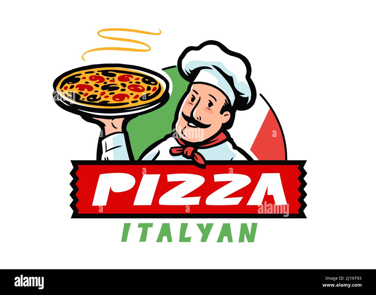 Restaurant Cartoon Logo Premium Vector | Steakhouse Social Media