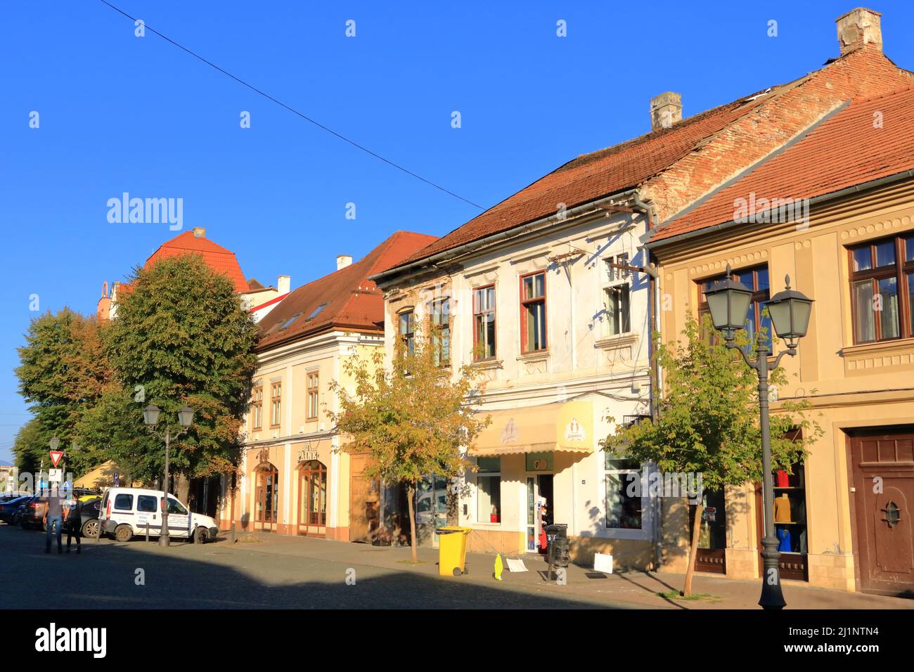 Old town of bistritz hi-res stock photography and images - Alamy