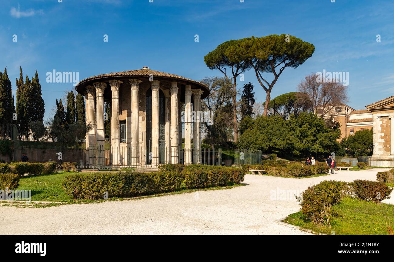 A picture of the Forum Boarium Stock Photo - Alamy
