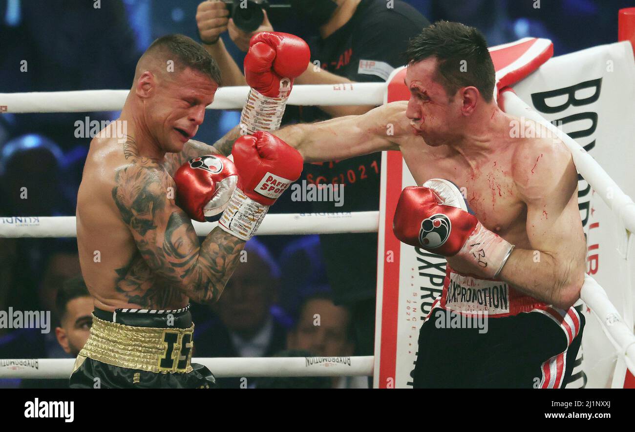 Dortmund, Germany. 26th Mar, 2022. firo : March 26th, 2022, boxing ...