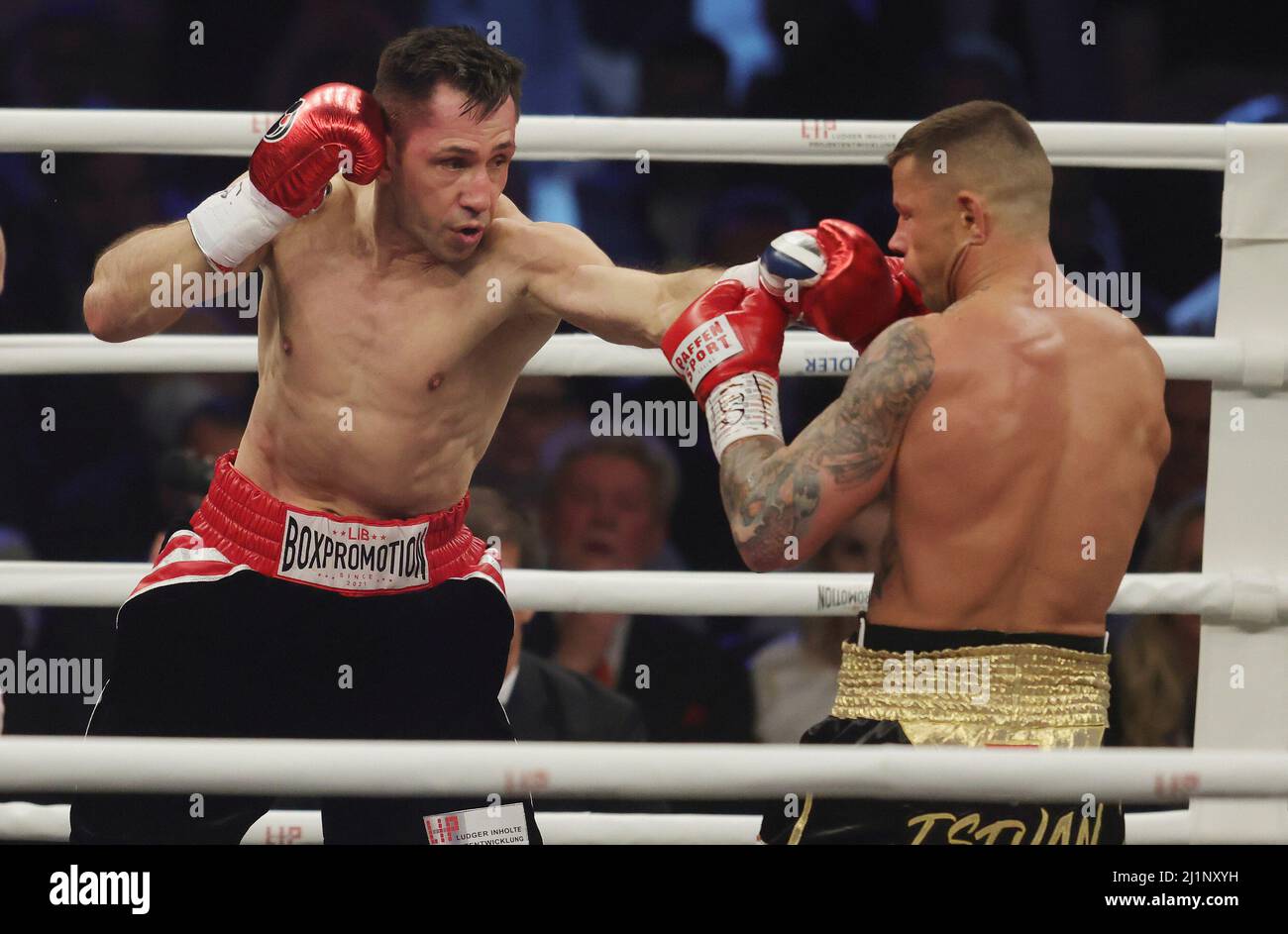 Dortmund, Germany. 26th Mar, 2022. firo : March 26th, 2022, boxing ...