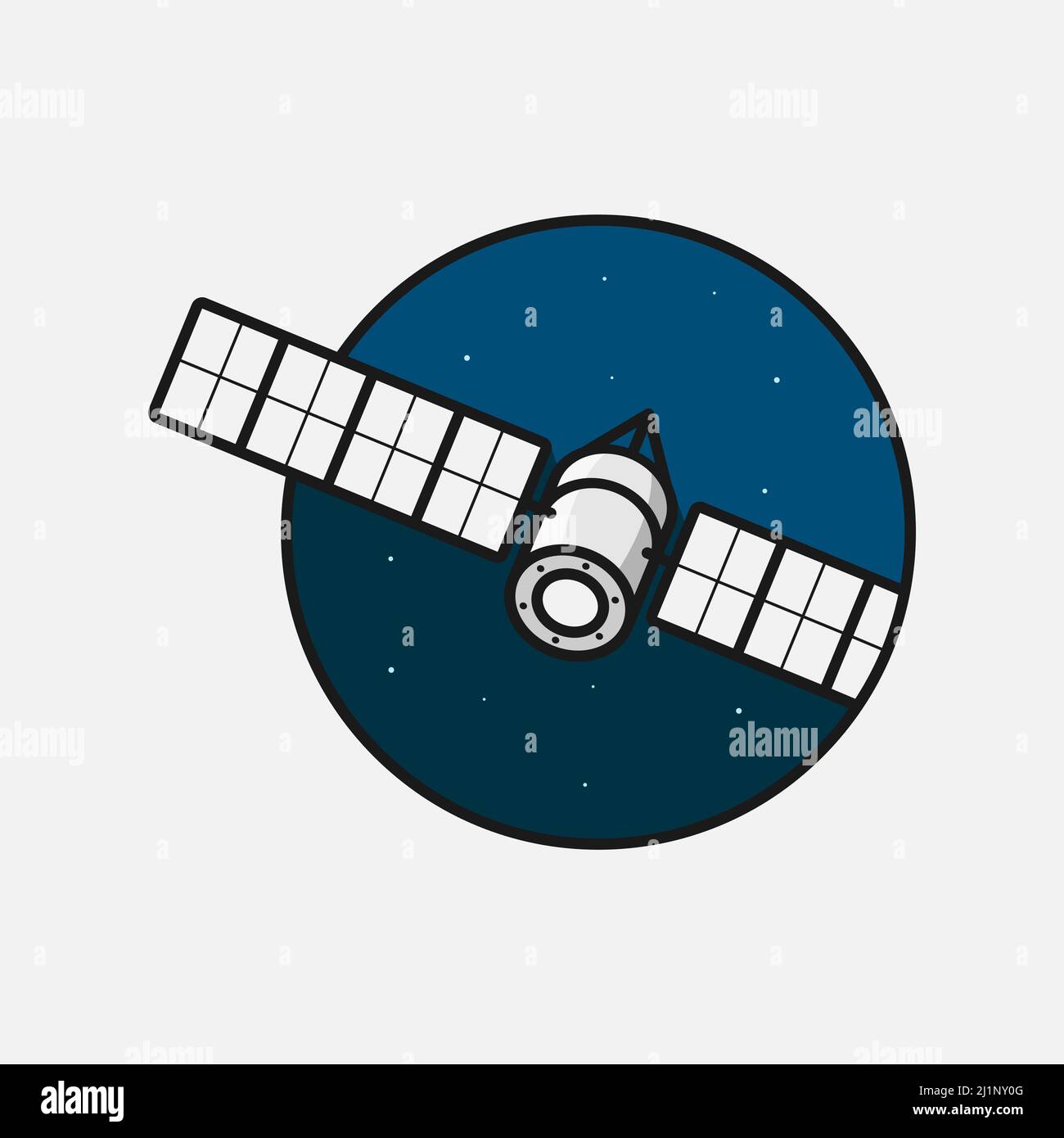 Satellite Stock Vector Images - Alamy
