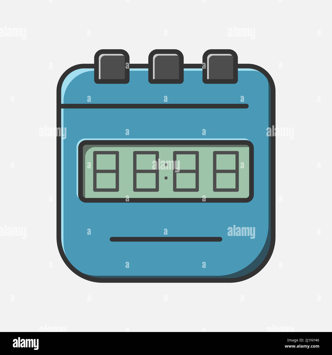 Digital Stopwatch Vector