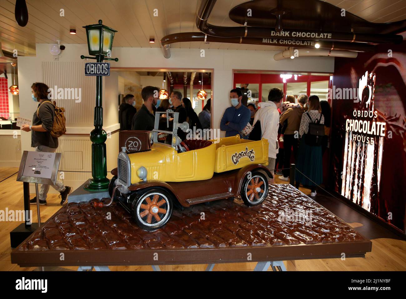 Obidos, Portugal. 26th Mar, 2022. People attend the 2022 Obidos ...
