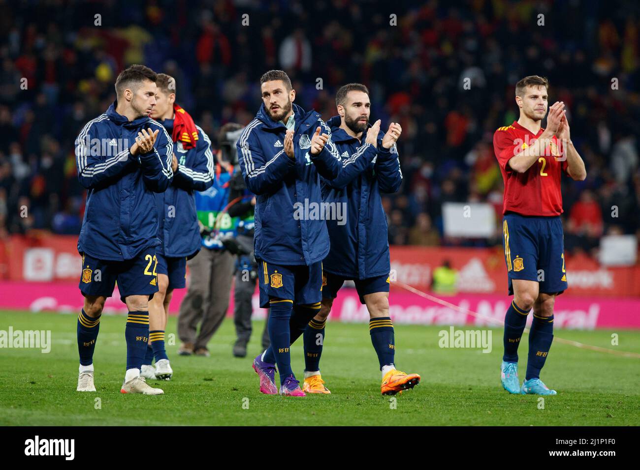 players of Spain during the International Friendly match between Spain ...