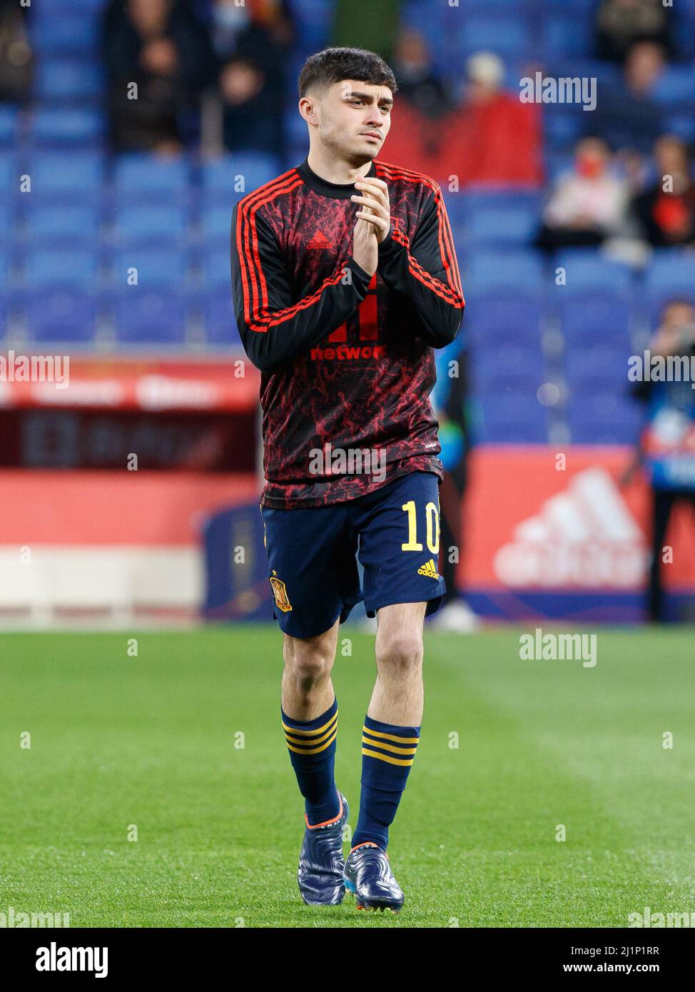 Pedri of Spain during the International Friendly match between Spain ...