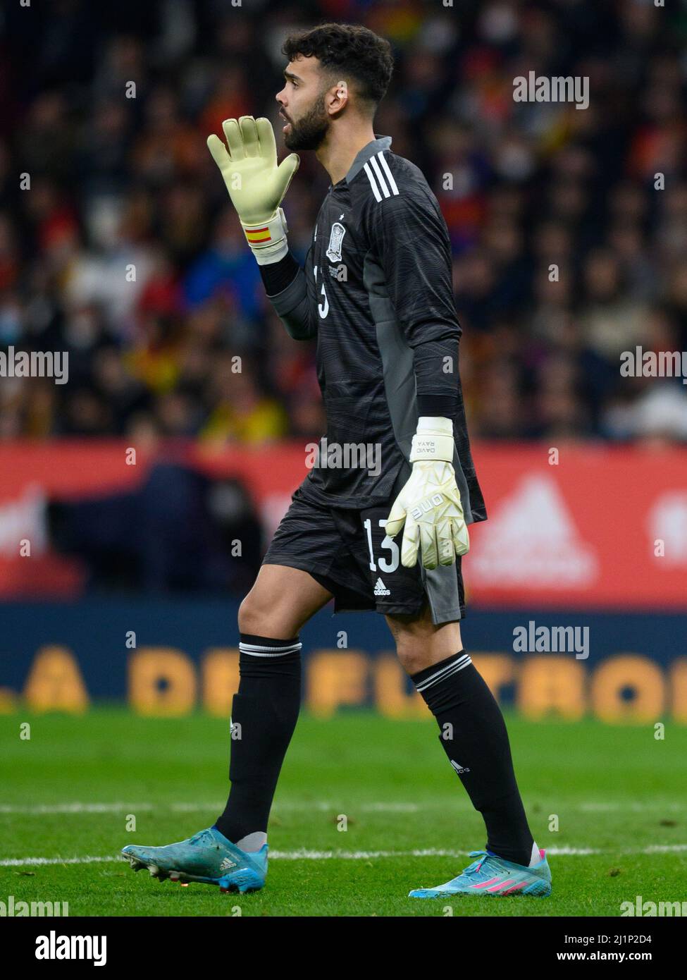 David Raya of Spain during the International Friendly match between ... David Raya of Spain during the International Friendly match between ...