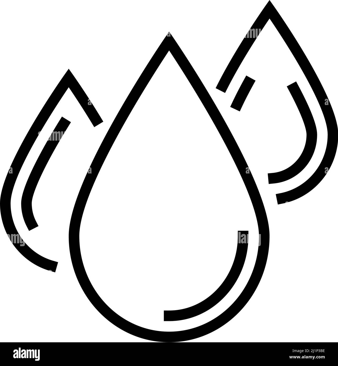 drop blood line icon vector illustration Stock Vector Image & Art - Alamy