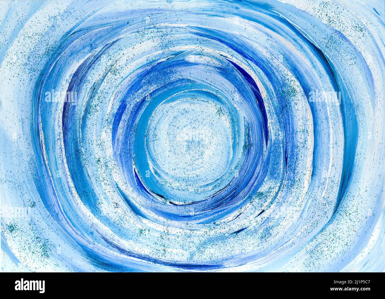 Abstract cosmic watercolor texture. Colorful brush stroke background ...