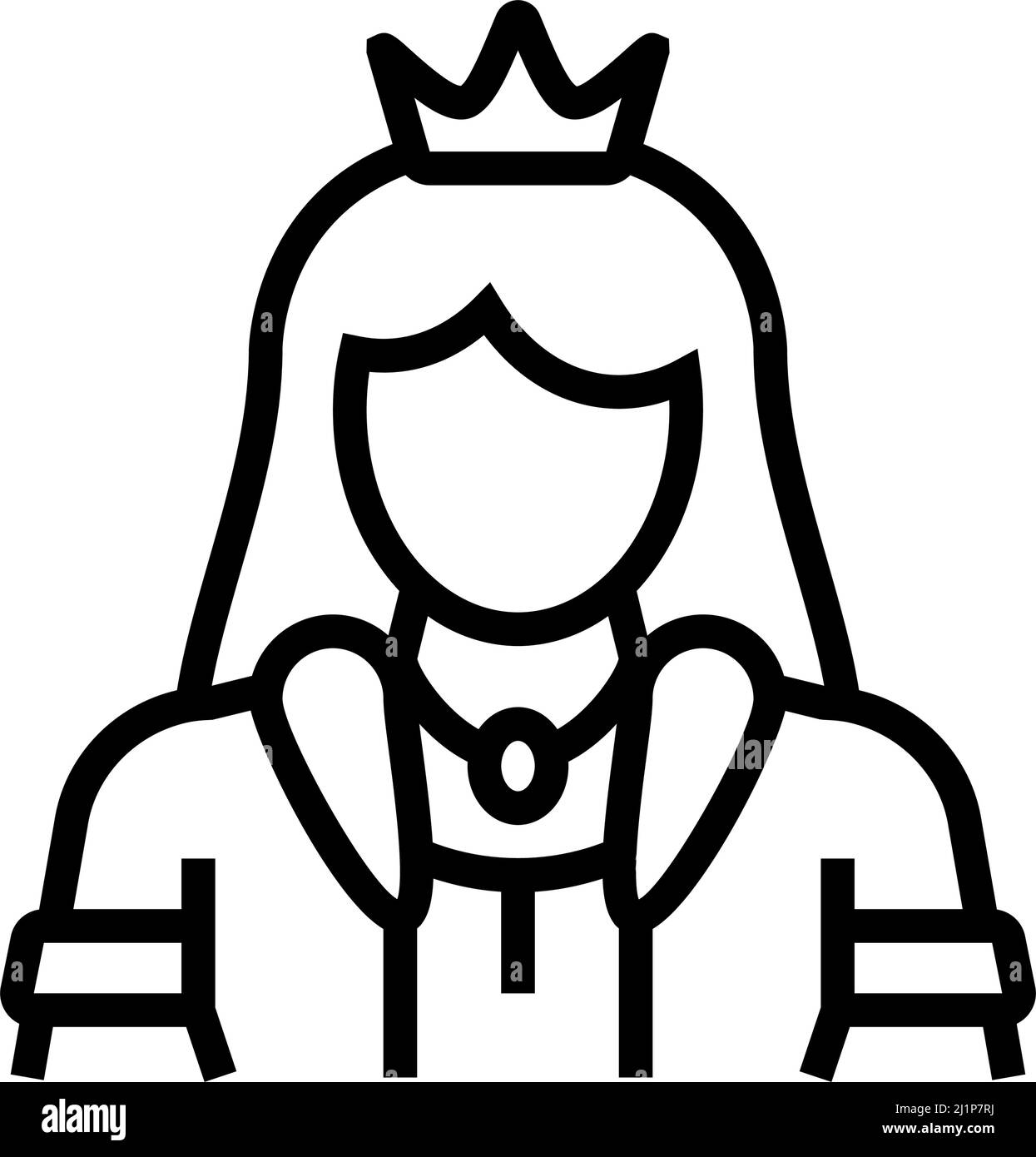 Magic princess mermaid fairytale Black and White Stock Photos & Images ...