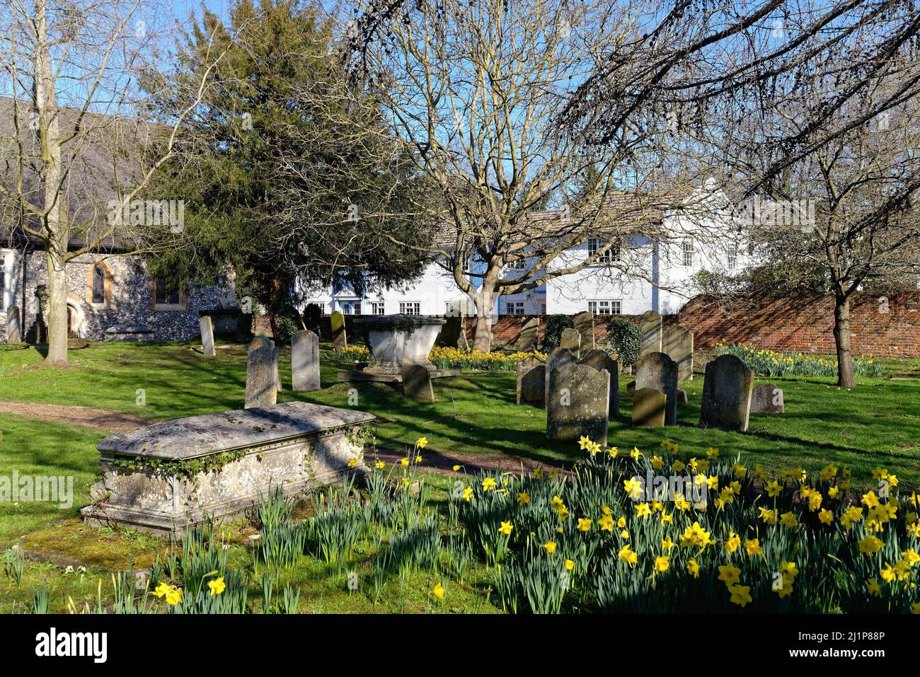 The parish church and churchyard of St. Peter and St. Andrew, Old ...