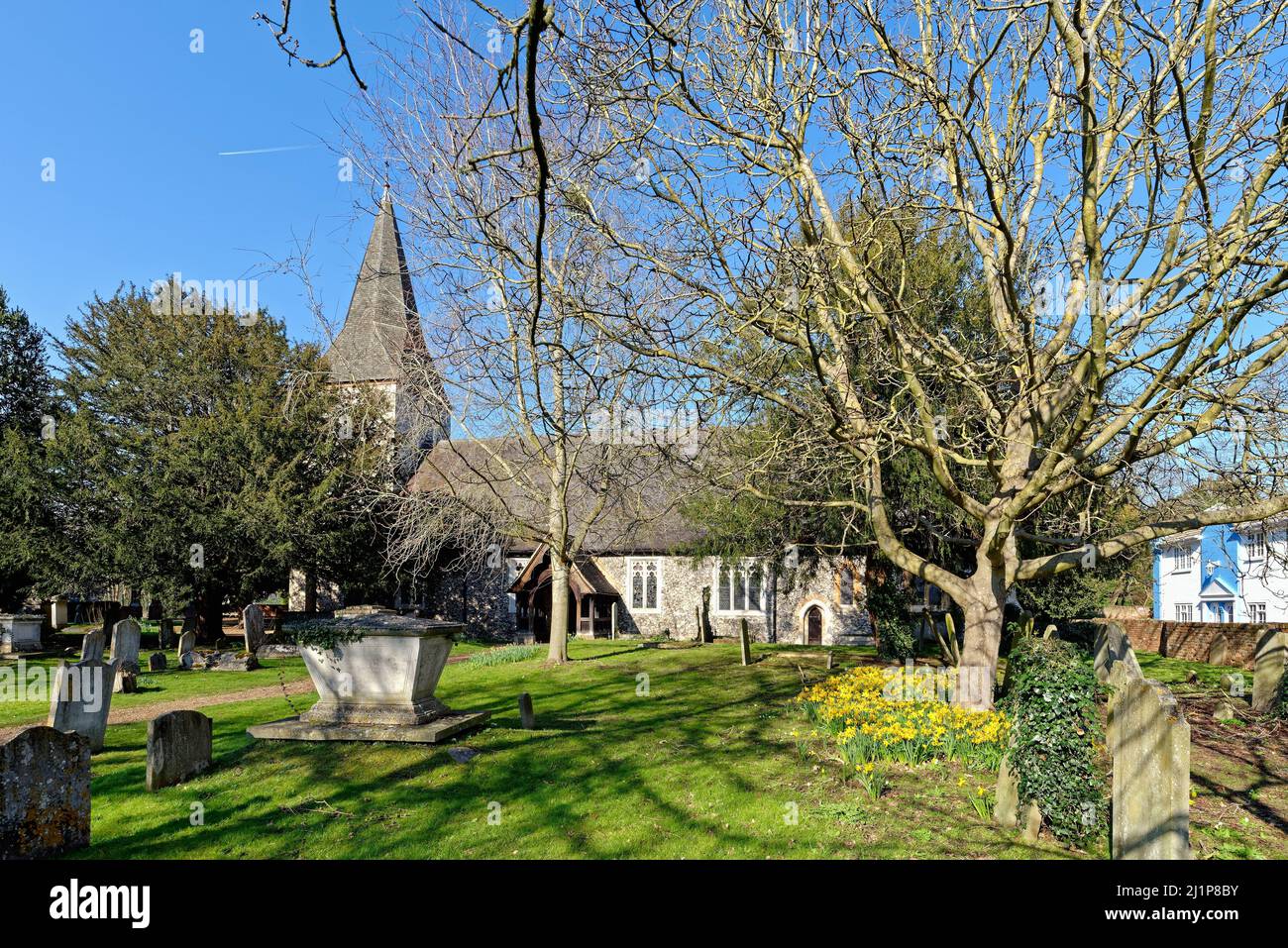 The Parish Church and churchyard of St. Peter and St. Andrew, Old ...