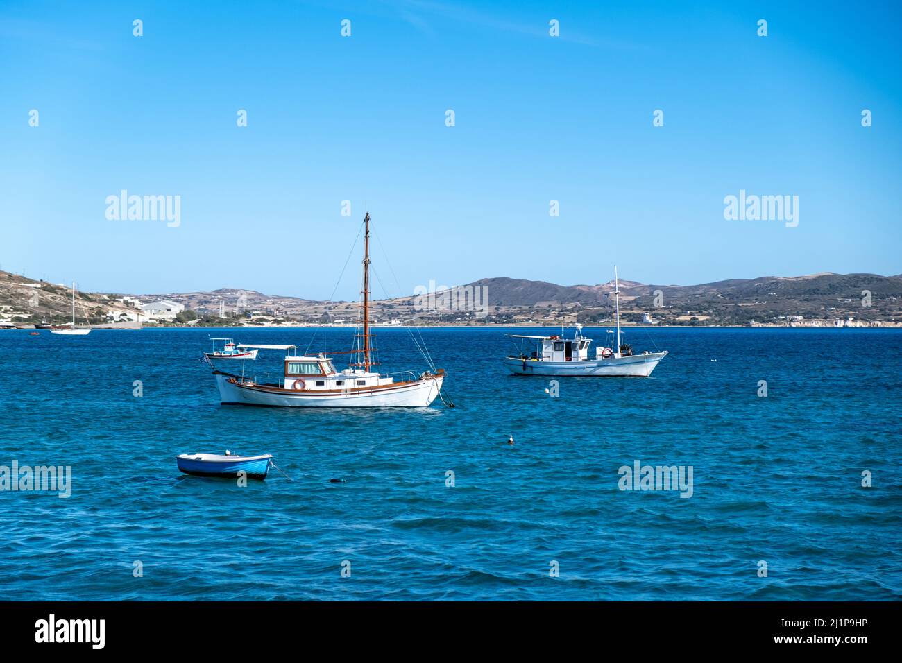 Fishing trawler in greek hi-res stock photography and images - Alamy