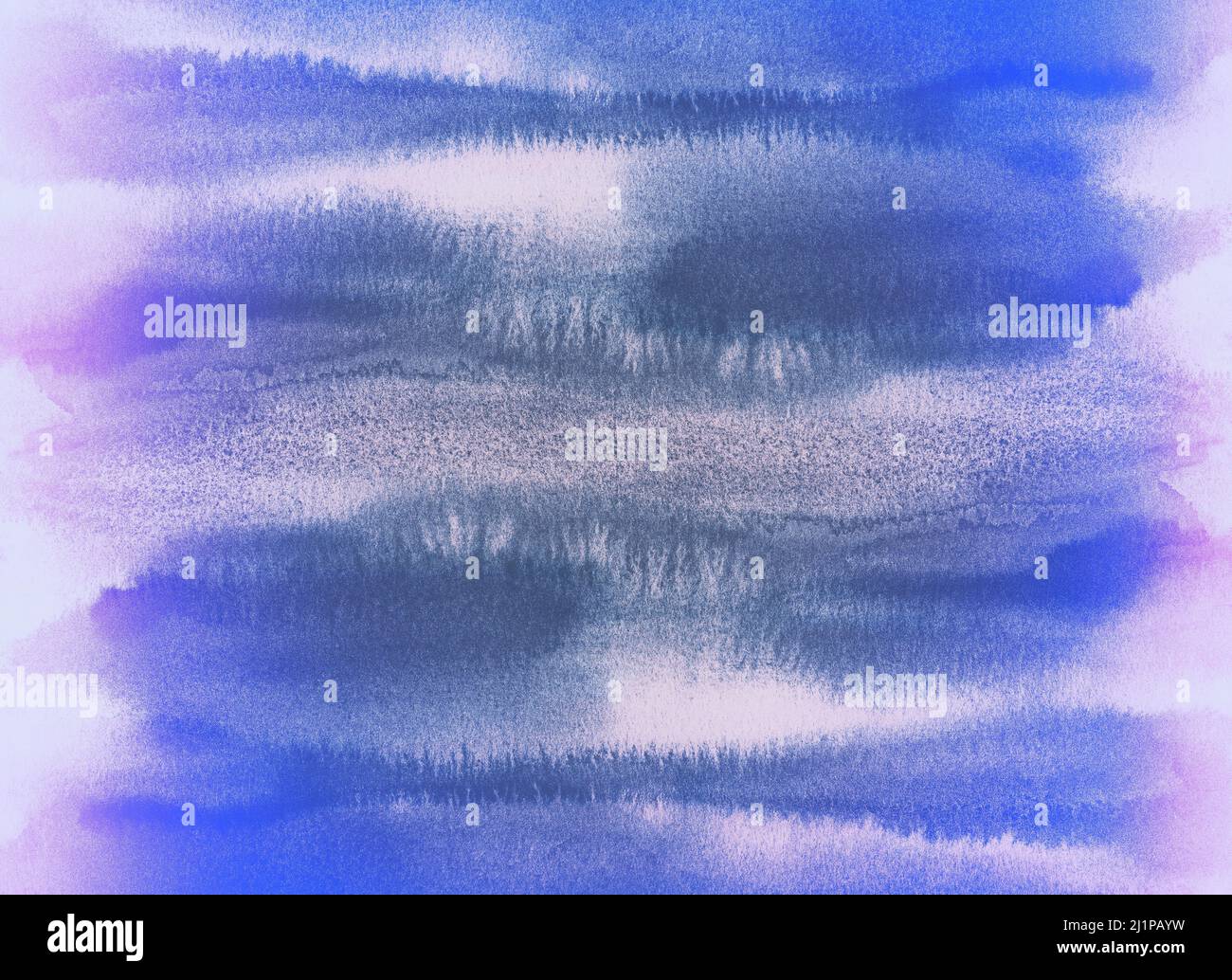 Abstract hand painted wavy watercolor background. Decorative colorful ...