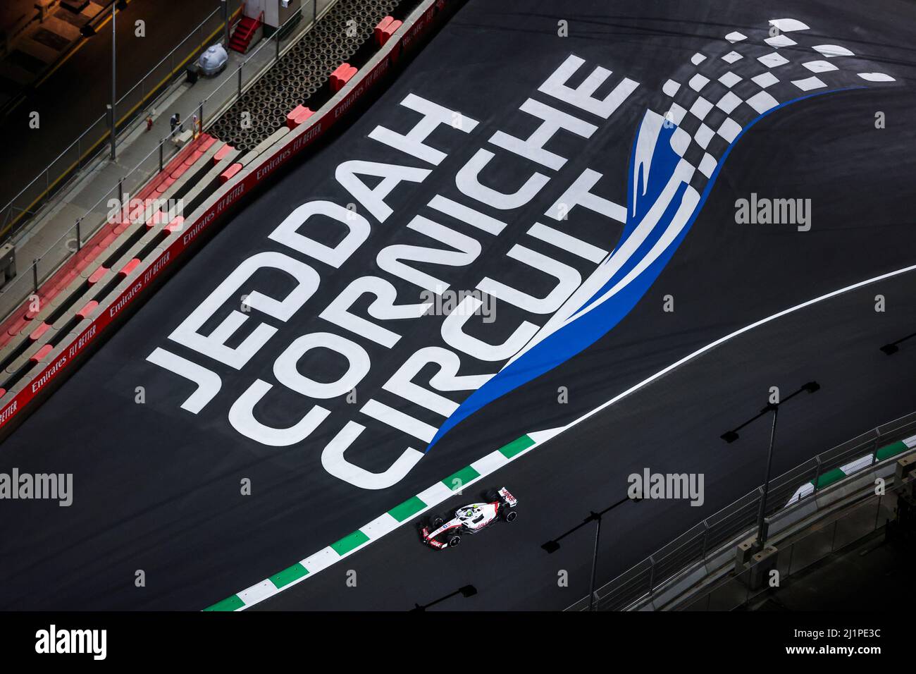 Jeddah, Saudi Arabia. 25th Mar, 2022. #47 Mick Schumacher (DEU, Haas F1 ...