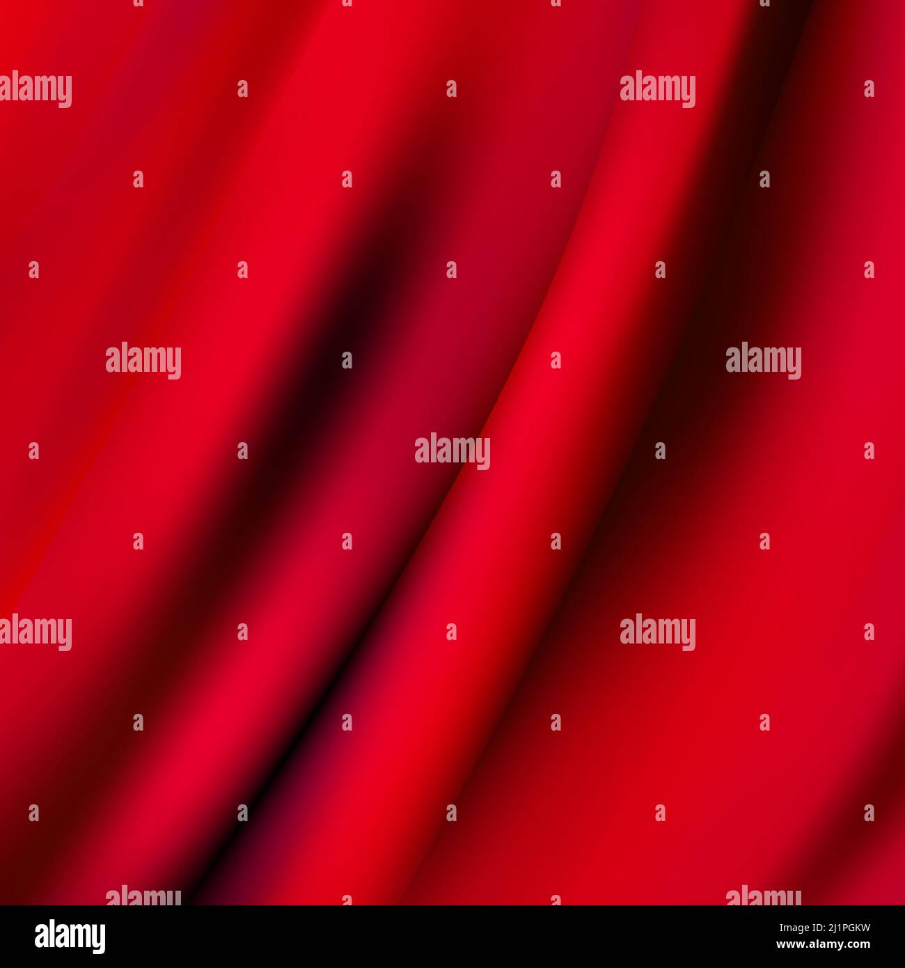 Red wrinkled fabric. Textile sample. Beauty and fashion. Abstract ...