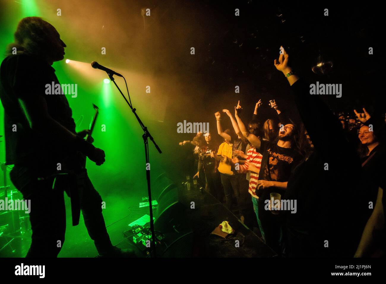 Copenhagen, Denmark. 26th, March 2022. The Finnish death metal band ...