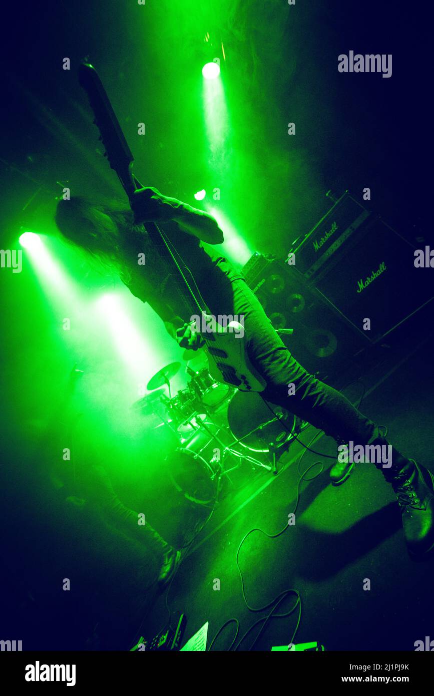 Copenhagen, Denmark. 26th, March 2022. The Finnish death metal band ...