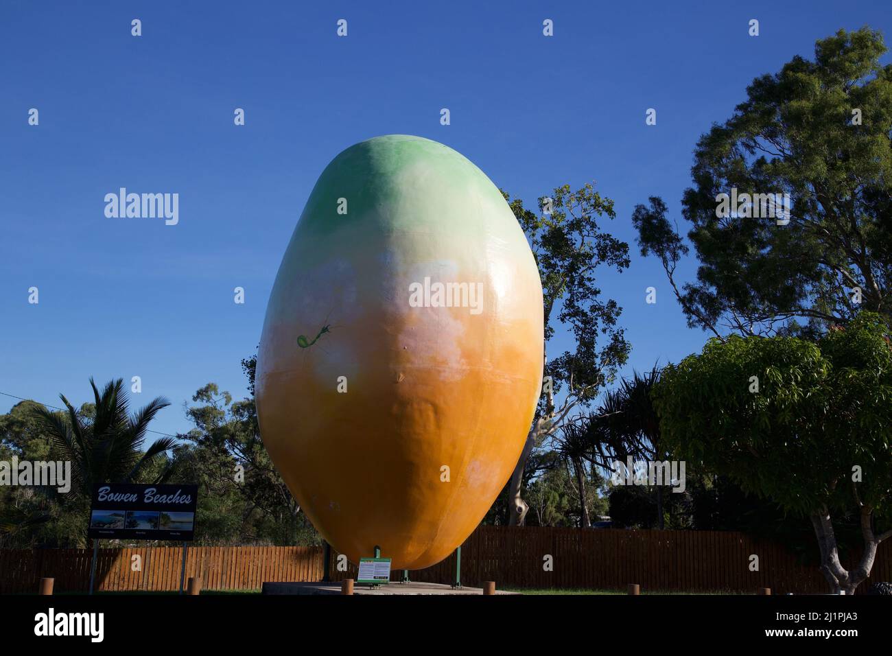 The Big Mango in Bowen, Queensland, Australia Stock Photo - Alamy