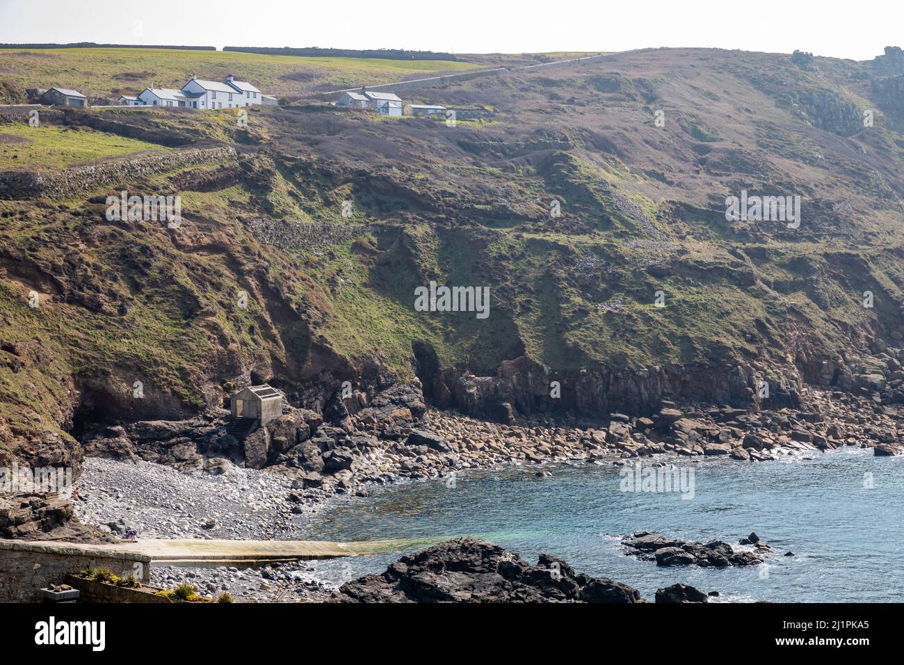 Aerial clifftops hi-res stock photography and images - Alamy