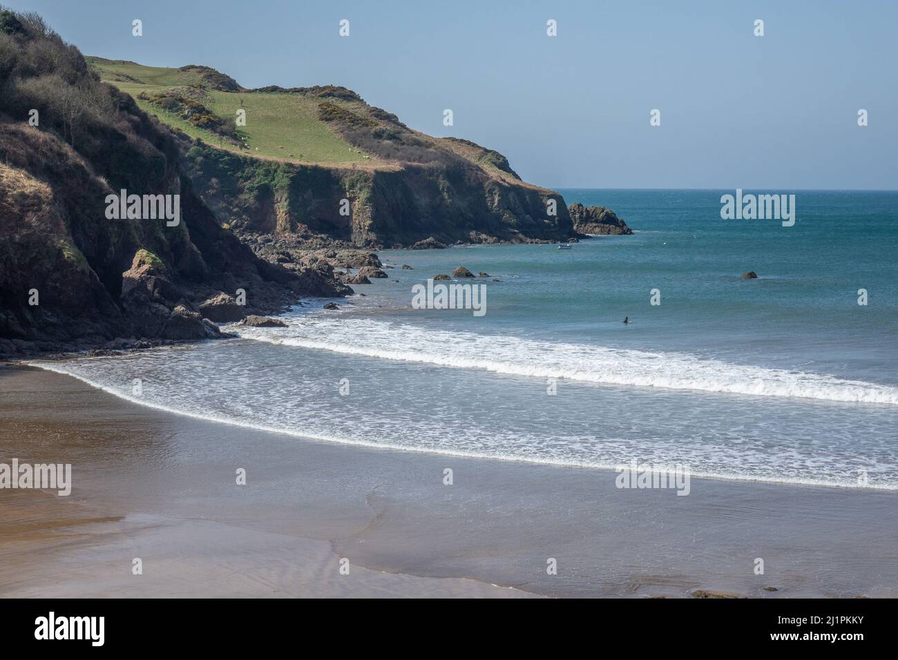 Hope cove beach hi-res stock photography and images - Alamy