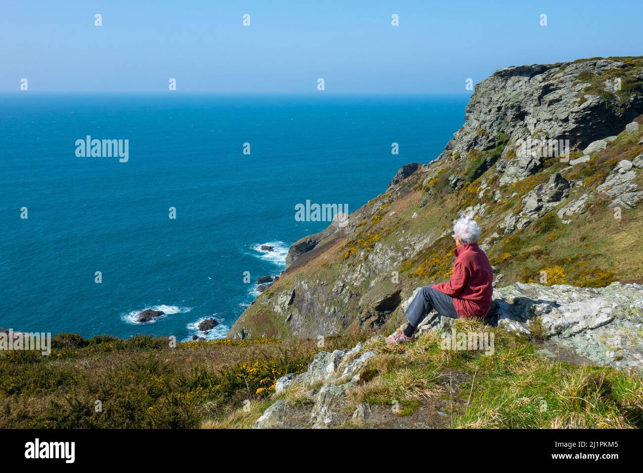 Devon cliff england hi-res stock photography and images - Alamy