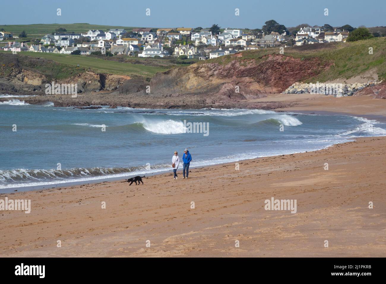 England, Devon, South Milton Sands Stock Photo - Alamy