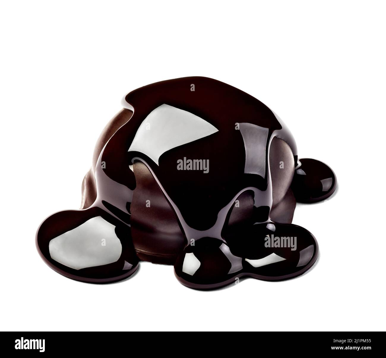 chocolate syrup cake dessert sweet Stock Photo - Alamy
