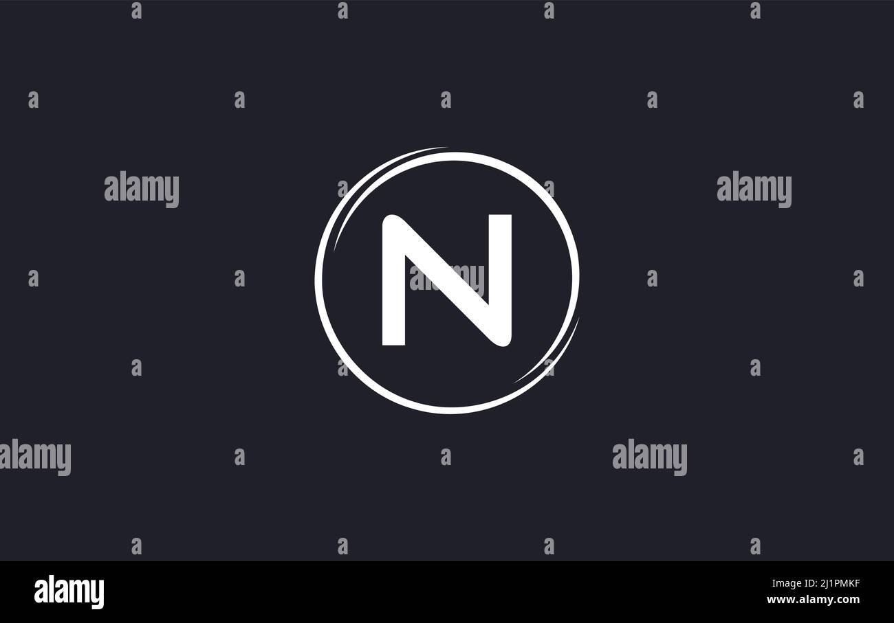 Simple and unique alphabet art logo design vector with the letter Stock ...