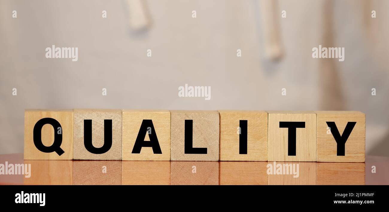 Business excellence word blocks hi-res stock photography and images - Alamy